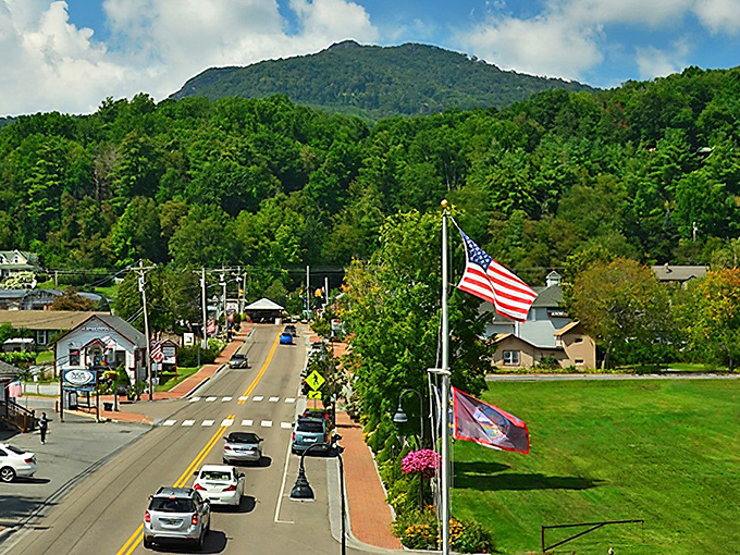 Mountain views frame every street corner in this high-altitude haven where seasons put on a show.