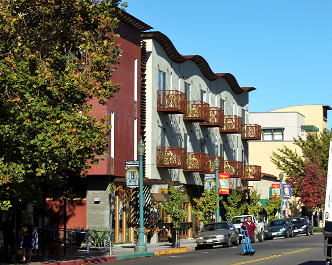 The historic buildings surrounding Healdsburg's central plaza have witnessed generations of gossip, commerce, and wine-influenced decisions.