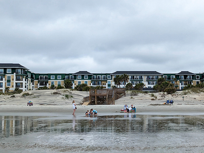 Beachfront accommodations on Jekyll Island provide easy access to sand and surf, where vacation days feel wonderfully endless.