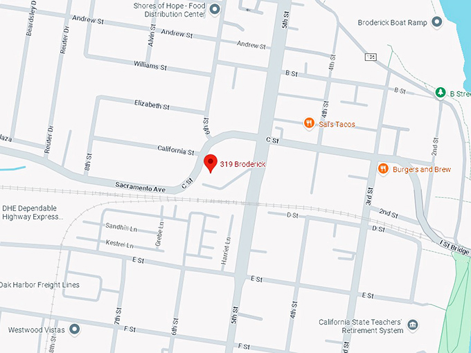 16. 319 broderick map