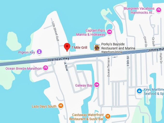 16. 7 mile grill map