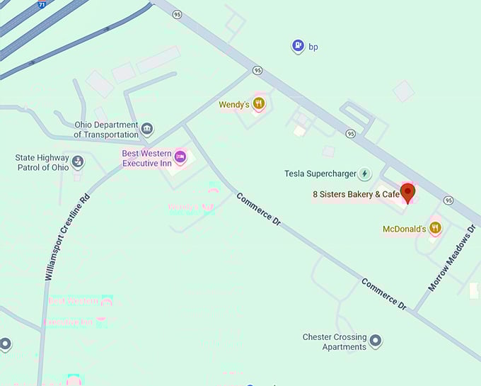 16. 8 sisters bakery & cafe map