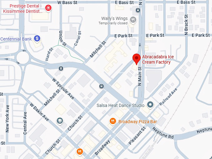 16. abracadabra ice cream factory map