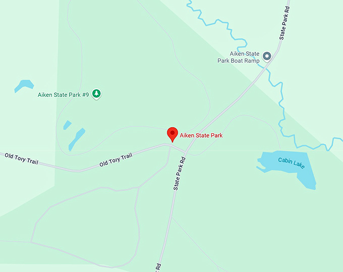 16. aiken state park map