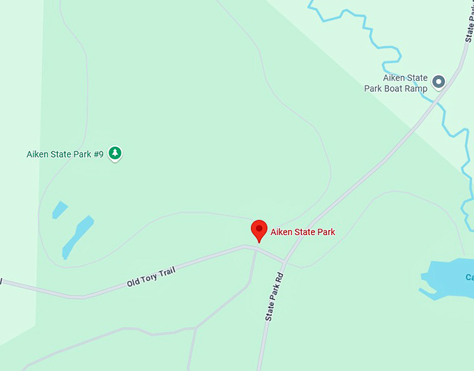 16. aiken state park map