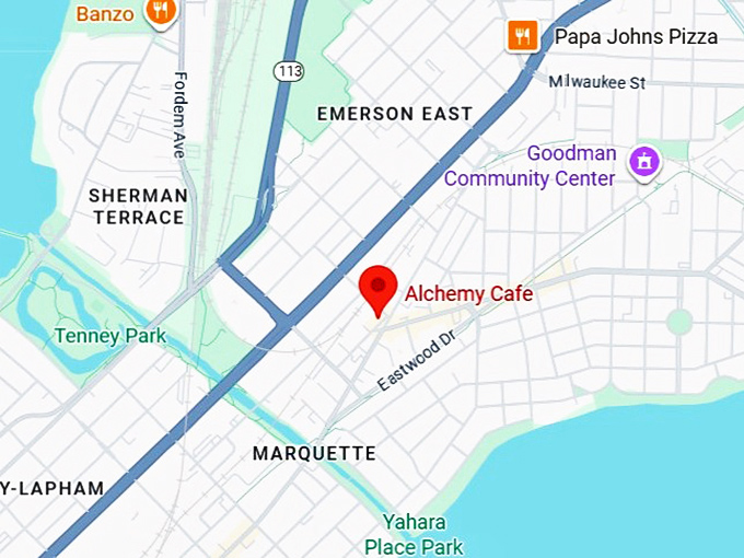 16. alchemy cafe map