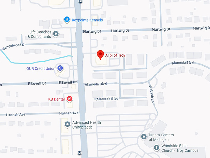 16. alibi of troy map