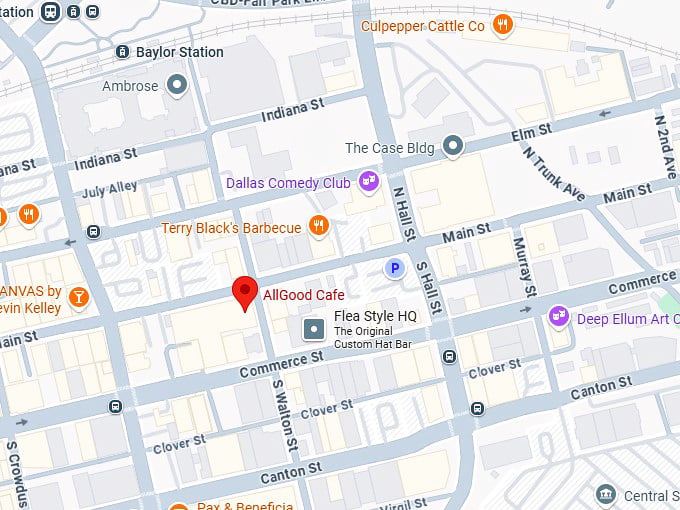 16. allgood cafe map