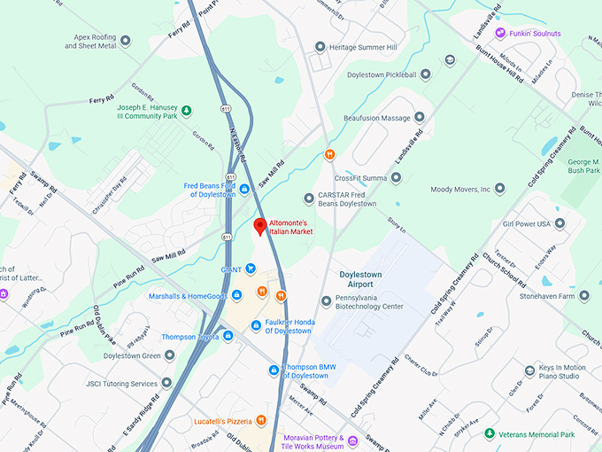 16. altomonte's italian market map