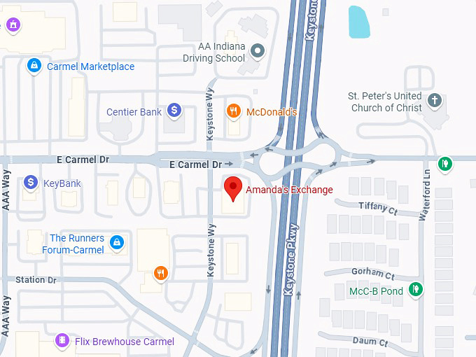 16. amanda's exchange map