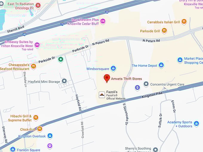 16. amvets thrift stores map