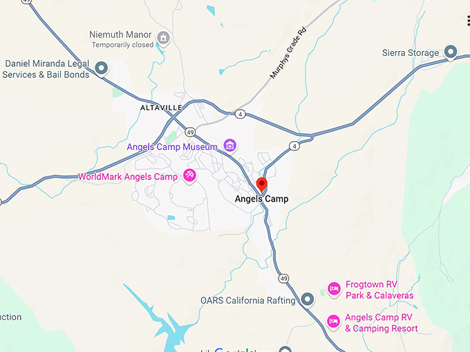 16. angels camp ca map