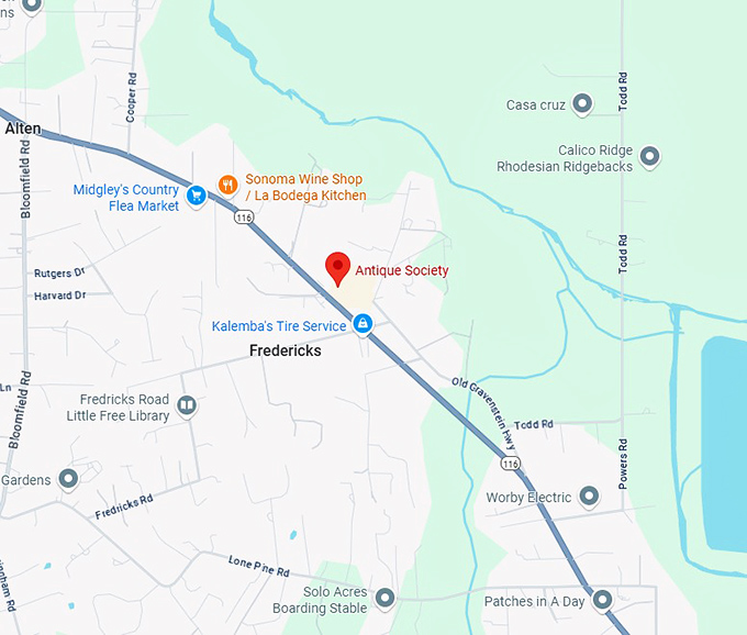 16. antique society map