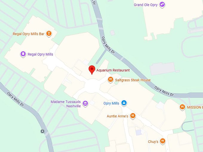 16. aquarium restaurant map