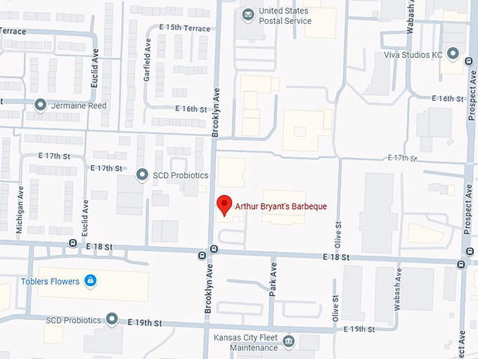 16. arthur bryant&rsquo;s map