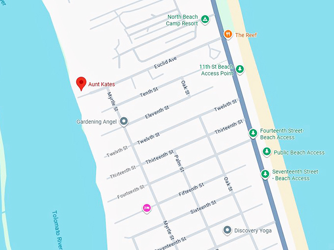 16. aunt kate&rsquo;s map