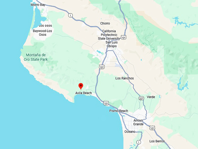 16. avila beach map