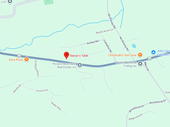 16. babuni&rsquo;s table polish deli map