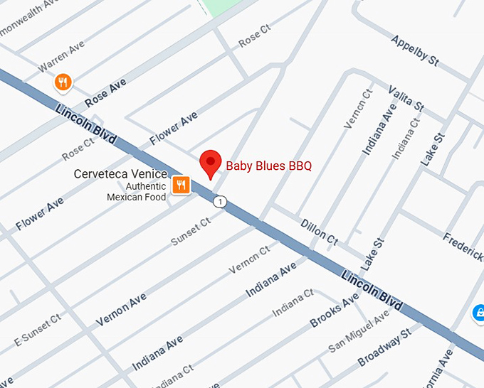 16. baby blues bbq map