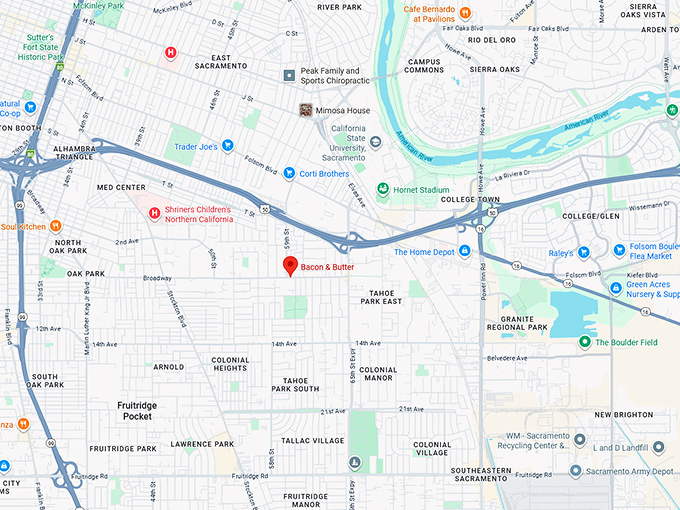 16. bacon & butter map