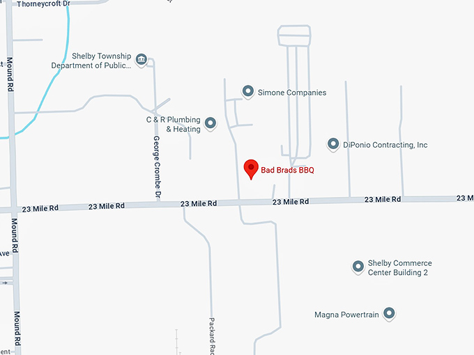 16. bad brads bbq map