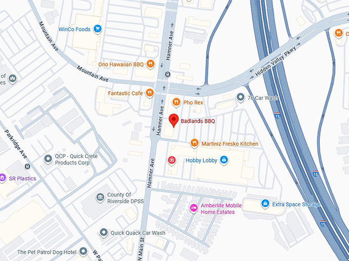 16. badlands bbq map