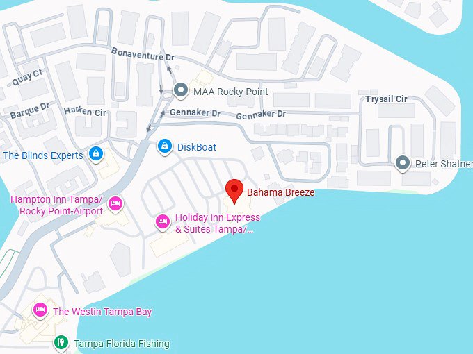 16. bahama breeze map