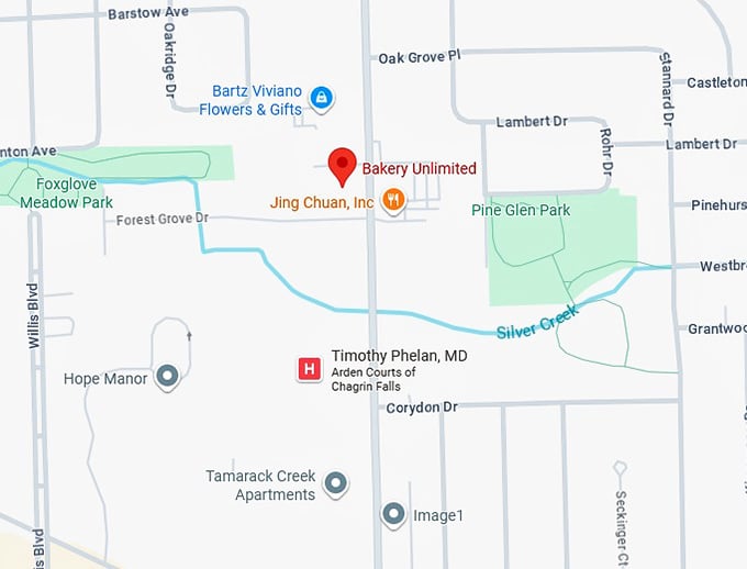 16. bakery unlimited map