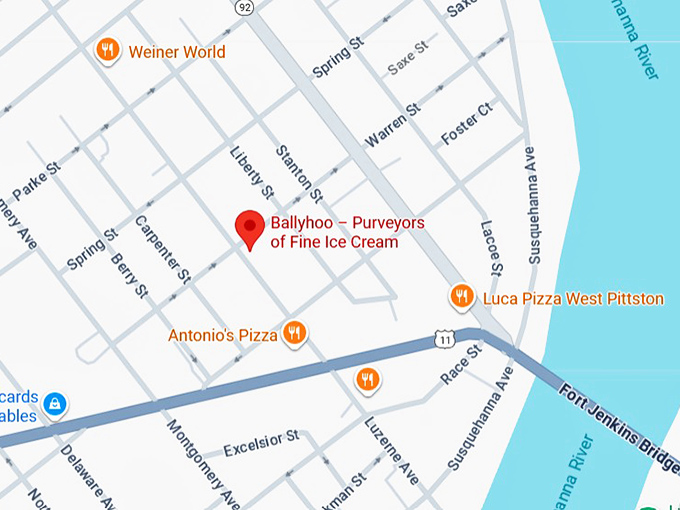 16. ballyhoo &ndash; purveyors of fine ice cream map