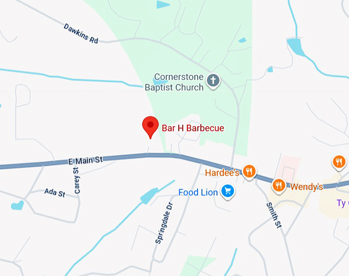 bar‑h barbecue map