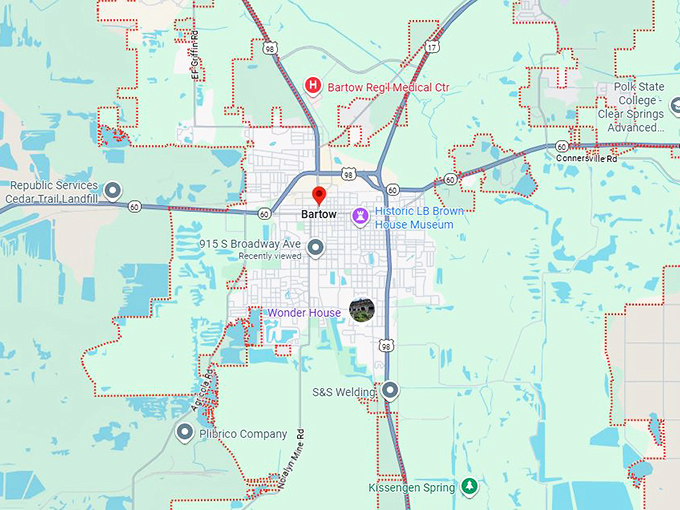 16. bartow fl map