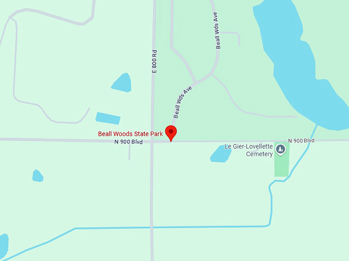 16. beall woods state park map