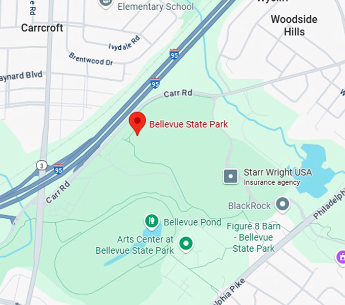 16. bellevue state park map