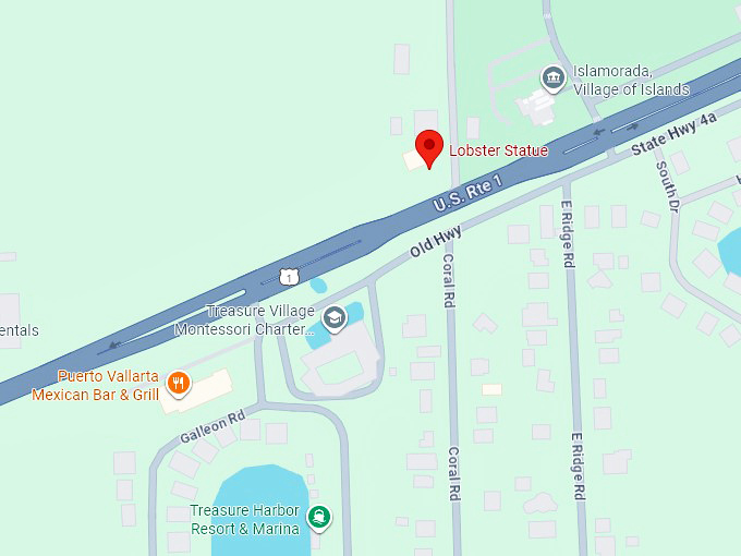 16. betsy the lobster map