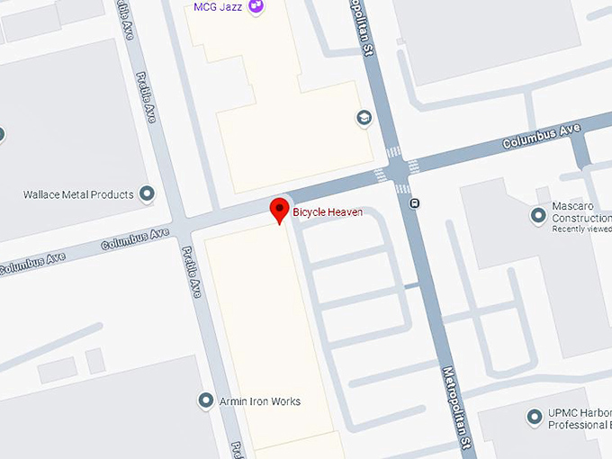 16. bicycle heaven map