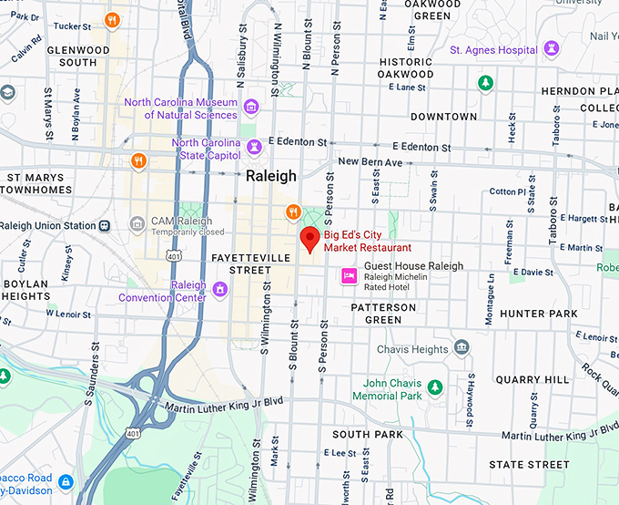 16. big ed's city market restaurant map