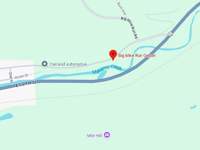 16. big mine run geyser map