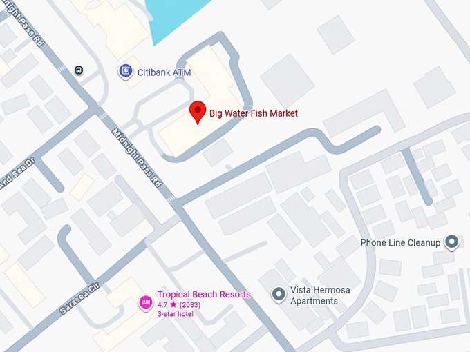 16. big water fish market map