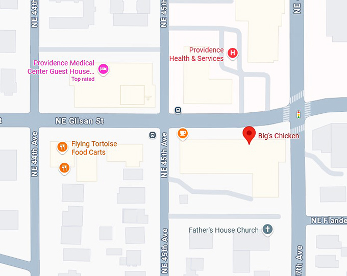 16. big's chicken map