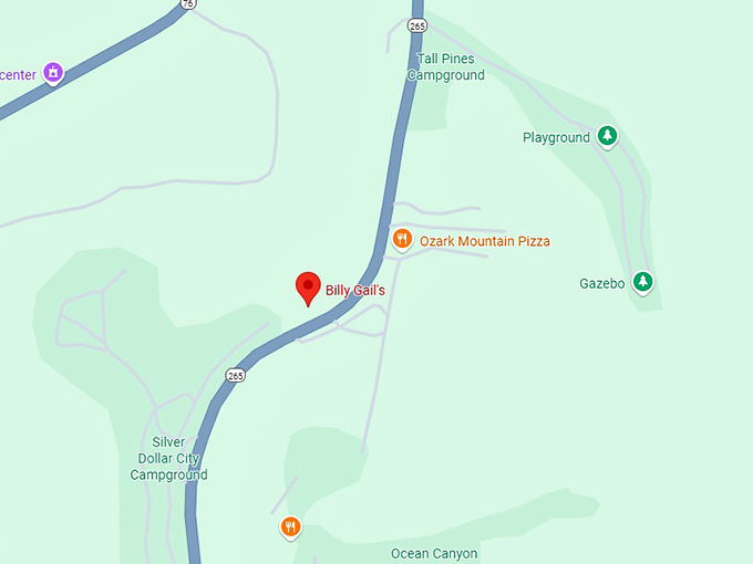 16. billy gail's map