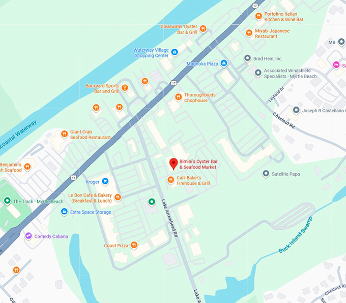 16. bimini's oyster bar & seafood market map
