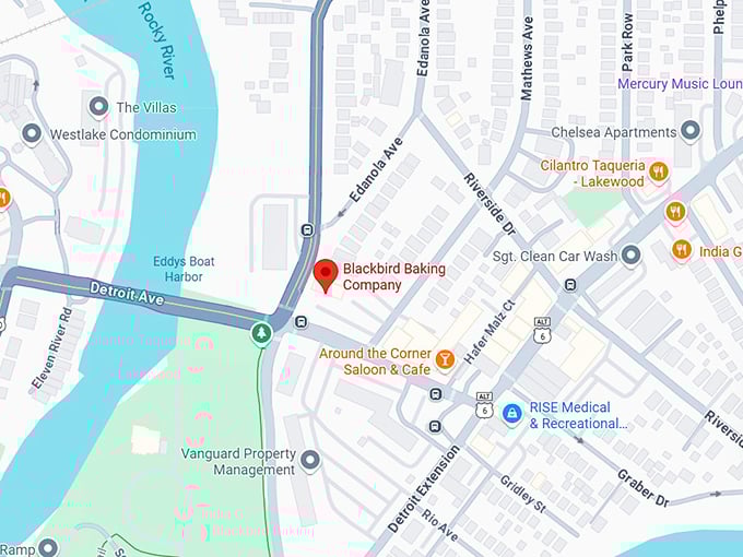 16. blackbird baking co. map