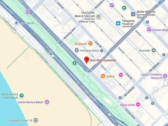 16. blue plate oysterette map