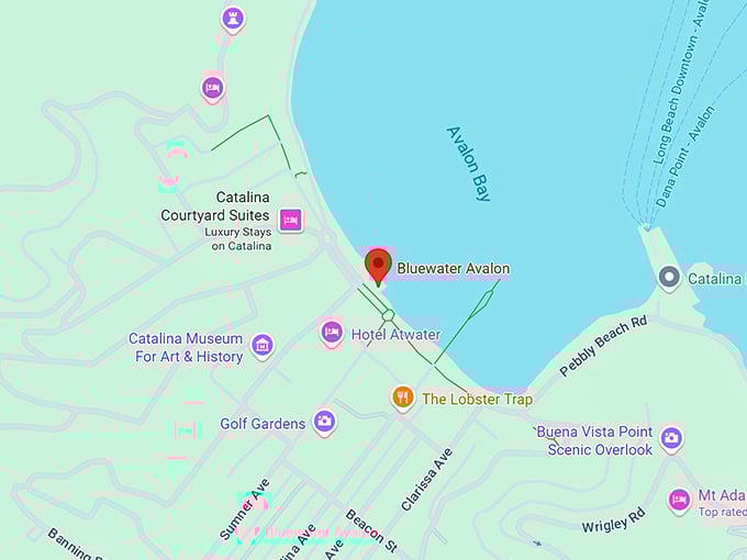 16. bluewater avalon map