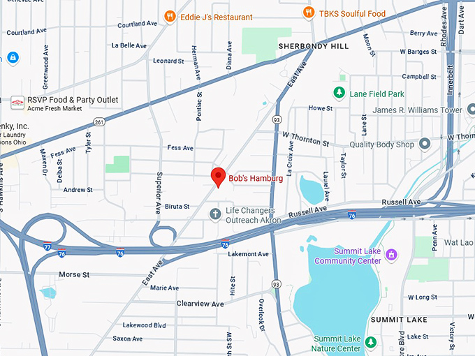 16. bob's hamburg map