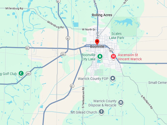 16. boonville map