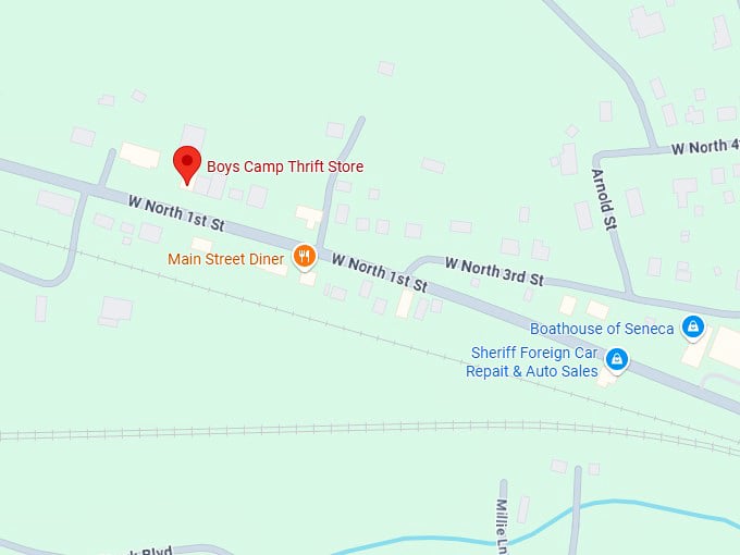 16. boys camp thrift store map