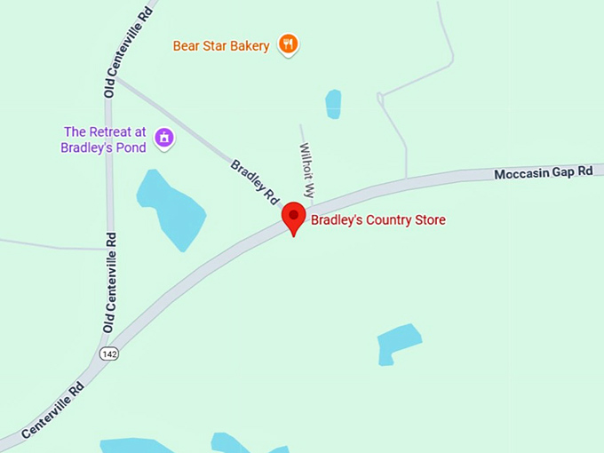 16. bradley's country store map