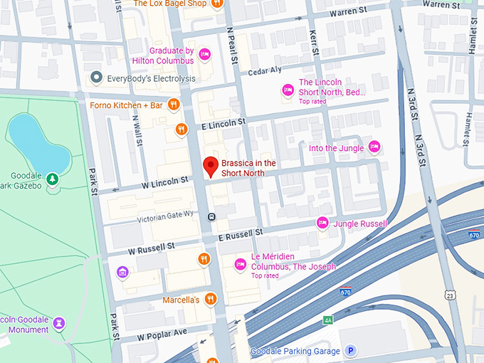 16. brassica in the short north map