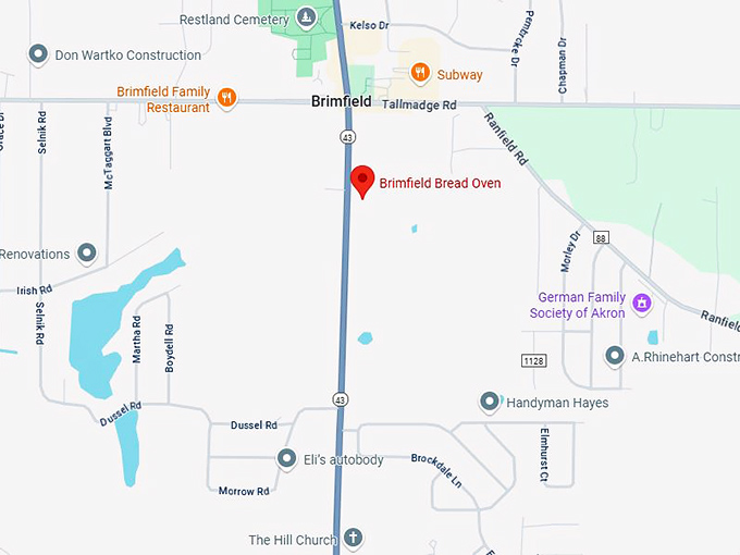 16. brimfield bread oven map